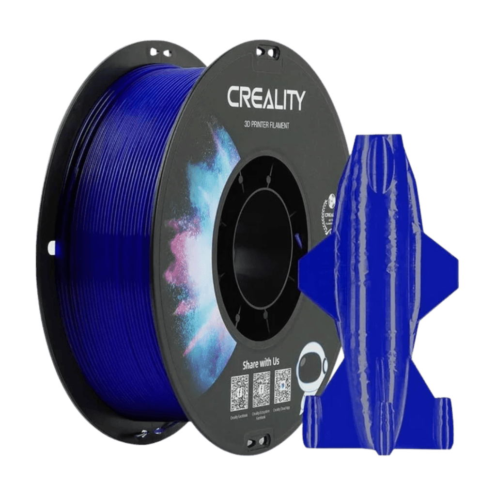Creality PETG Filament - 1kg (Transparent Blue) - Tech-Nation