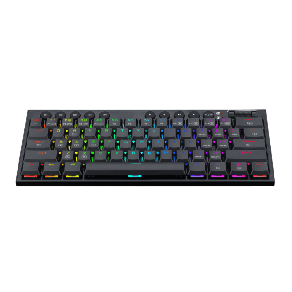 REDRAGON Horus Mini 61Key Red Switch RGB Low Profile Gaming Mechanical ...
